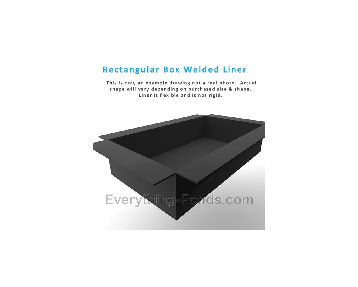 Rectangular Preformed Pond