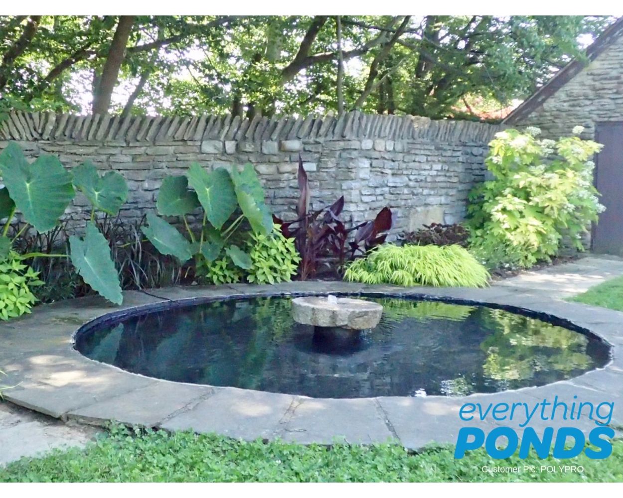 backyard pond liner