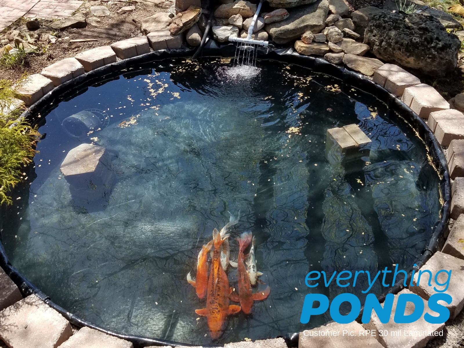 Dependable 7' x 10' Small Pond Liner