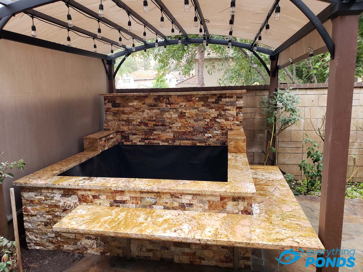 Rectangular Box Welded Pond Liner Insert (Flexible)